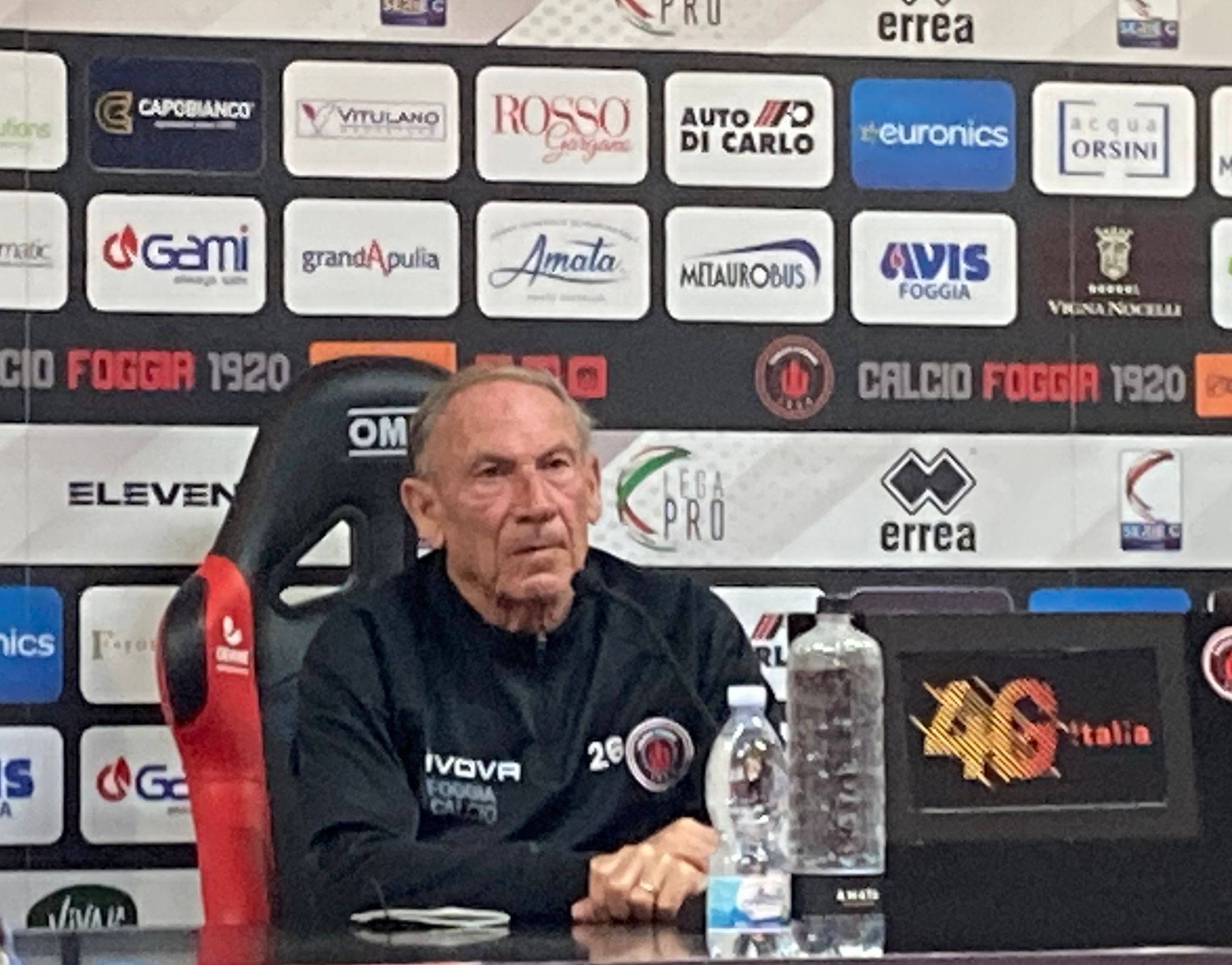 Foggia-Latina, Zeman: “La mia squadra ha voglia di giocare ...